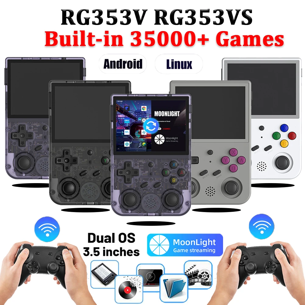 Handheld Game Console Rg 350 | Android Console | Rg 35 Console | Game ...