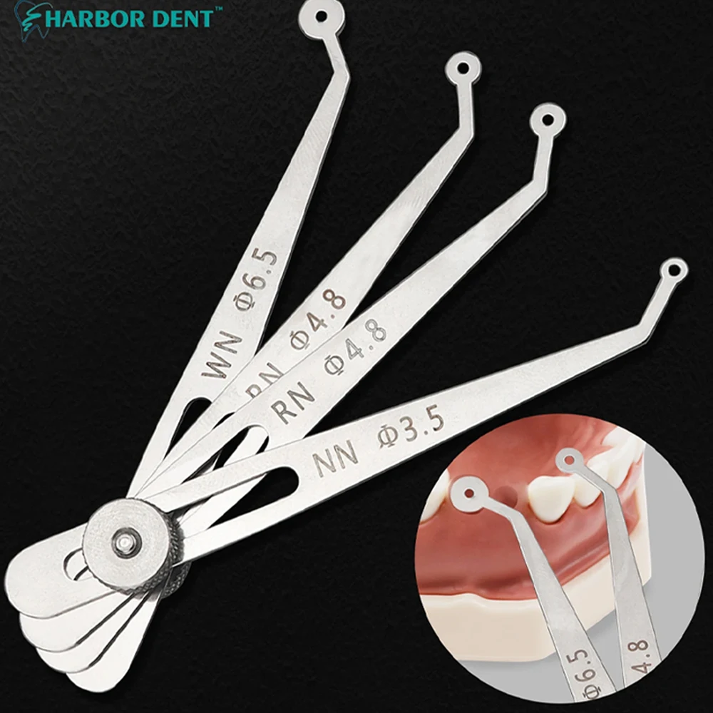 Dental-Implant-Calipers-Adjustable-Positioning-Planning-Ruler ...