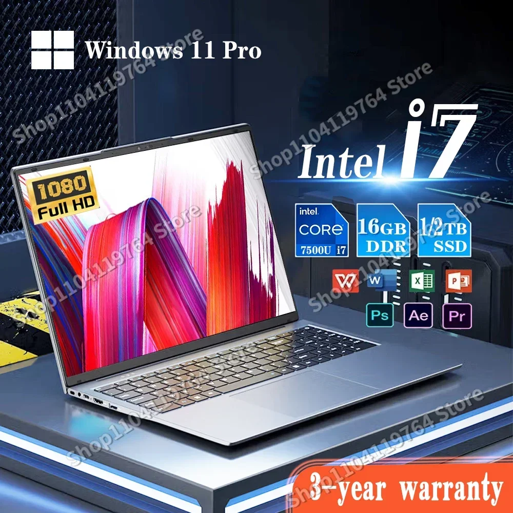 2024-Ultra-Slim-i7-Laptop-Computer-PC-14-1-intel-Core-i7-7500U-Laptops ...
