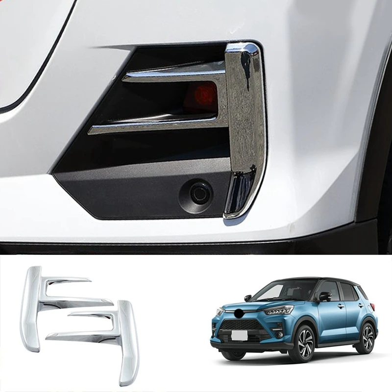 Car Rear Bumper Fog Lamp Frame Rear Fog Lamp Grille Car Accessories for ...