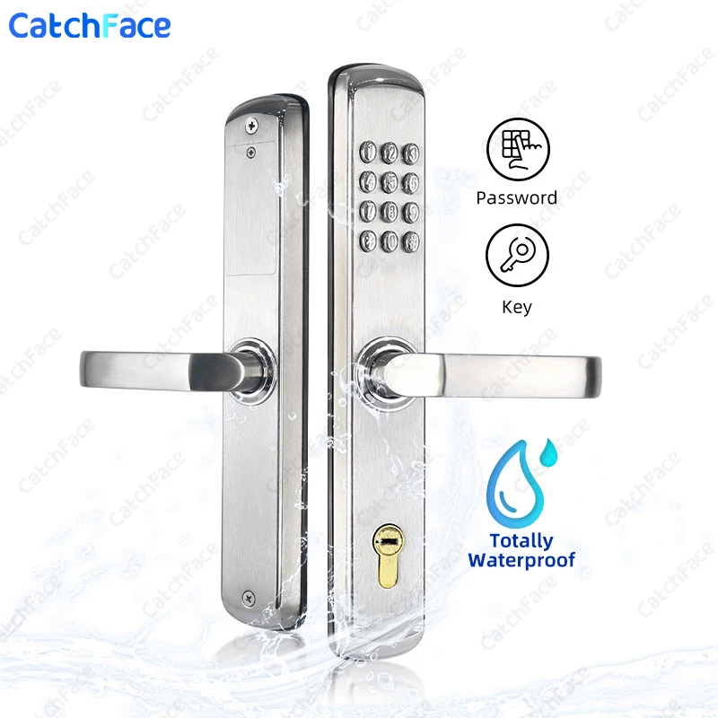 Outdoor-Combination-Door-Lock-Code-And-Key-100-Waterproof-Fireproof ...