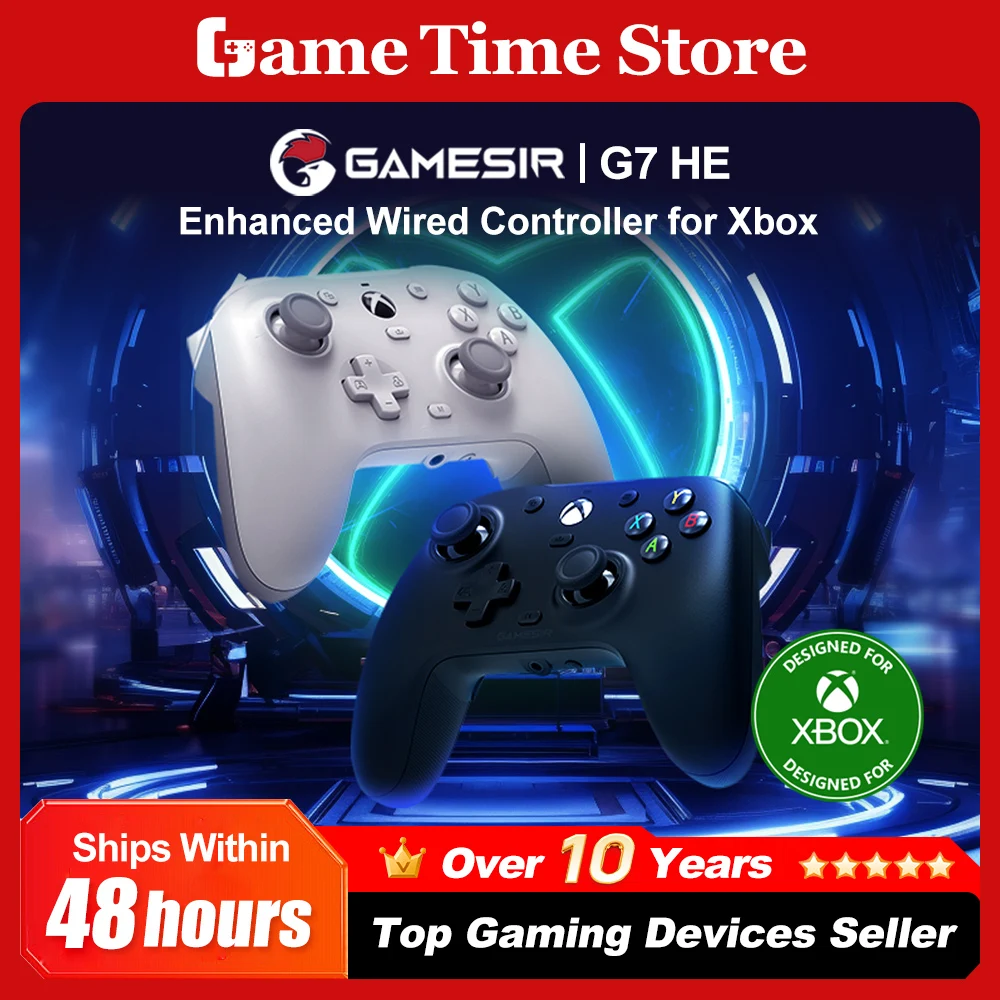Gamesir G7 HE Pro XBOX Controller Series S X One PC Wired Gaming Controller for Steam Windows11 ...