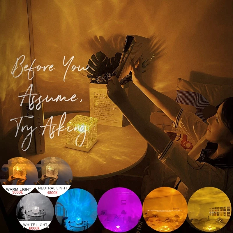 LED-Dynamic-Water-Ripple-Projector-USB-Night-Light-L-mpada-De-Cristal ...