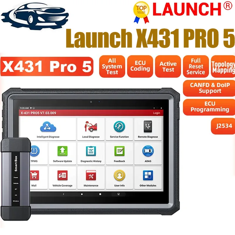 Launch-X431-PRO-5-X431-PRO5-Car-Diagnostic-Tools-J2534-SmartBox-Programming-Auto-OBD2-Scanner ...