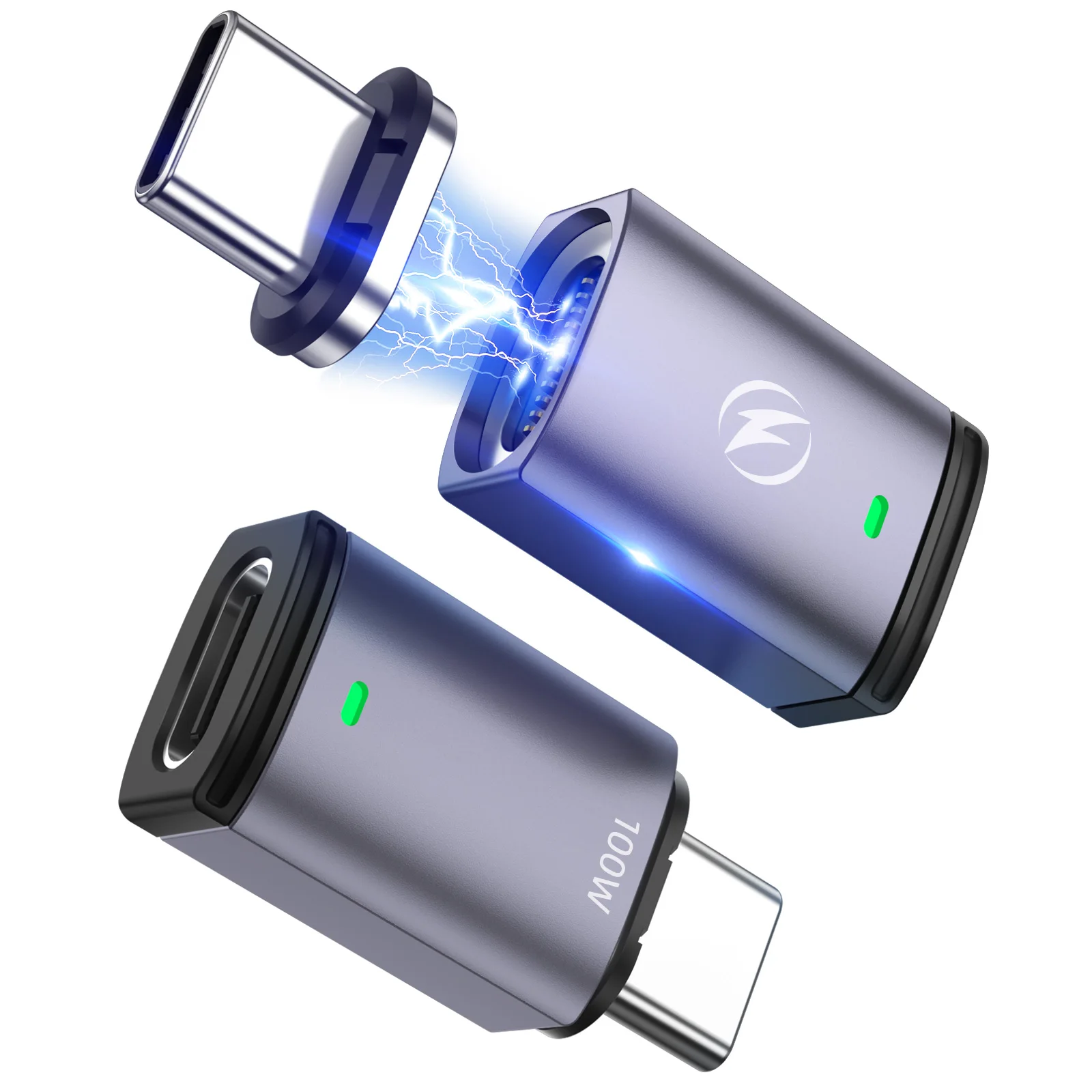 Magnetic-Adapter-for-Macbook-Pro-Air-11pin-5A-100W-Fast-Charging-Type-C ...