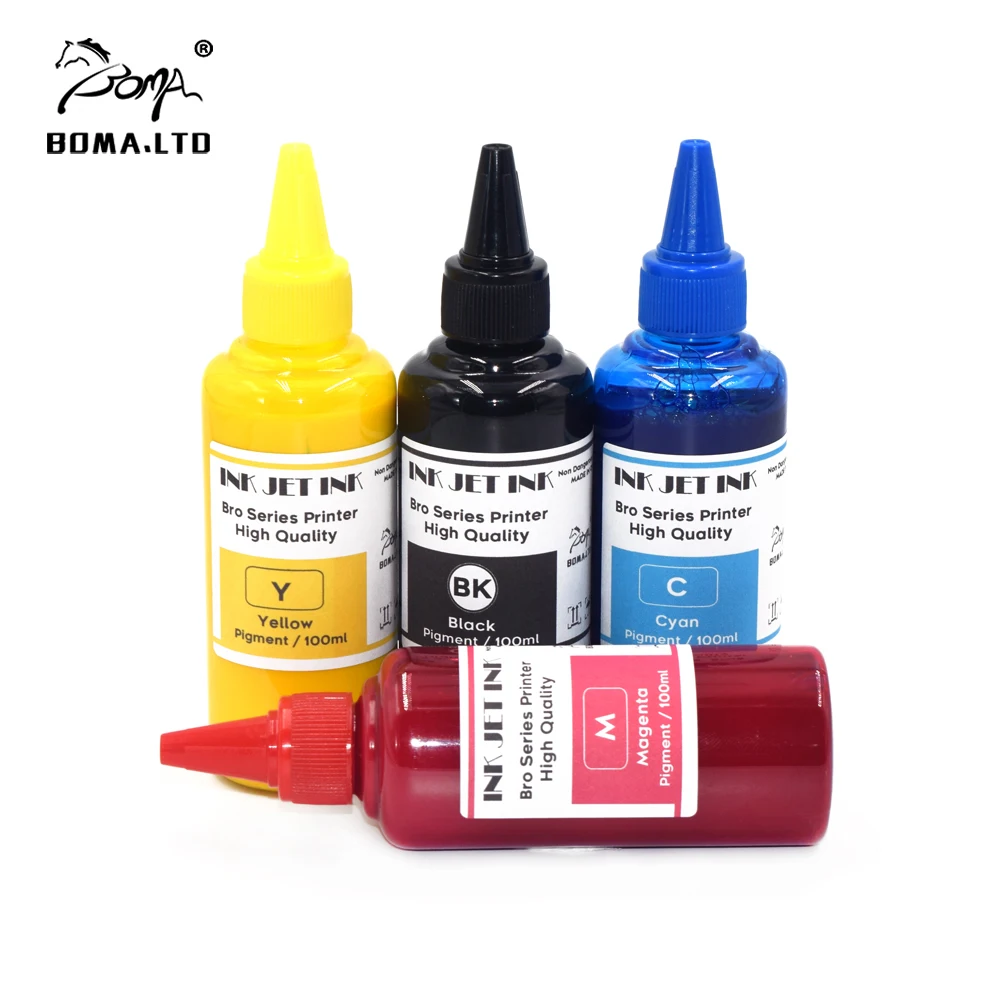 4Color 100ML Refill Ink Kits LC401 LC411 LC421 LC431 LC451 For Brother ...