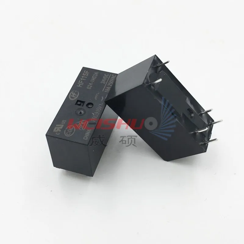 012-Hongfa-HigH-power-DC-Relay-HF115F-024-1HS3A-A-Set-Of-Normally-Open ...