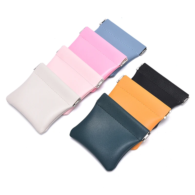 Mini-cartera-corta-para-hombre-y-mujer-monedero-de-cuero-Pu-para-cambio ...