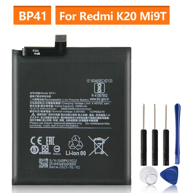 Replacement Battery BP41 BP40 For Xiaomi Redmi K20 Pro Mi 9T Pro Mi9T ...