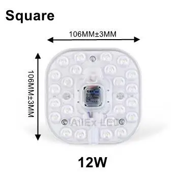 NEW 36W 24W 18W 12W LED Ring PANEL Circle Light SMD2835 LED Round ...