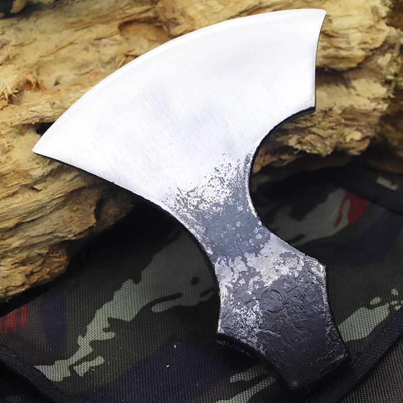 Outdoor-high-carbon-steel-hand-forged-beating-axe-high-hardness ...