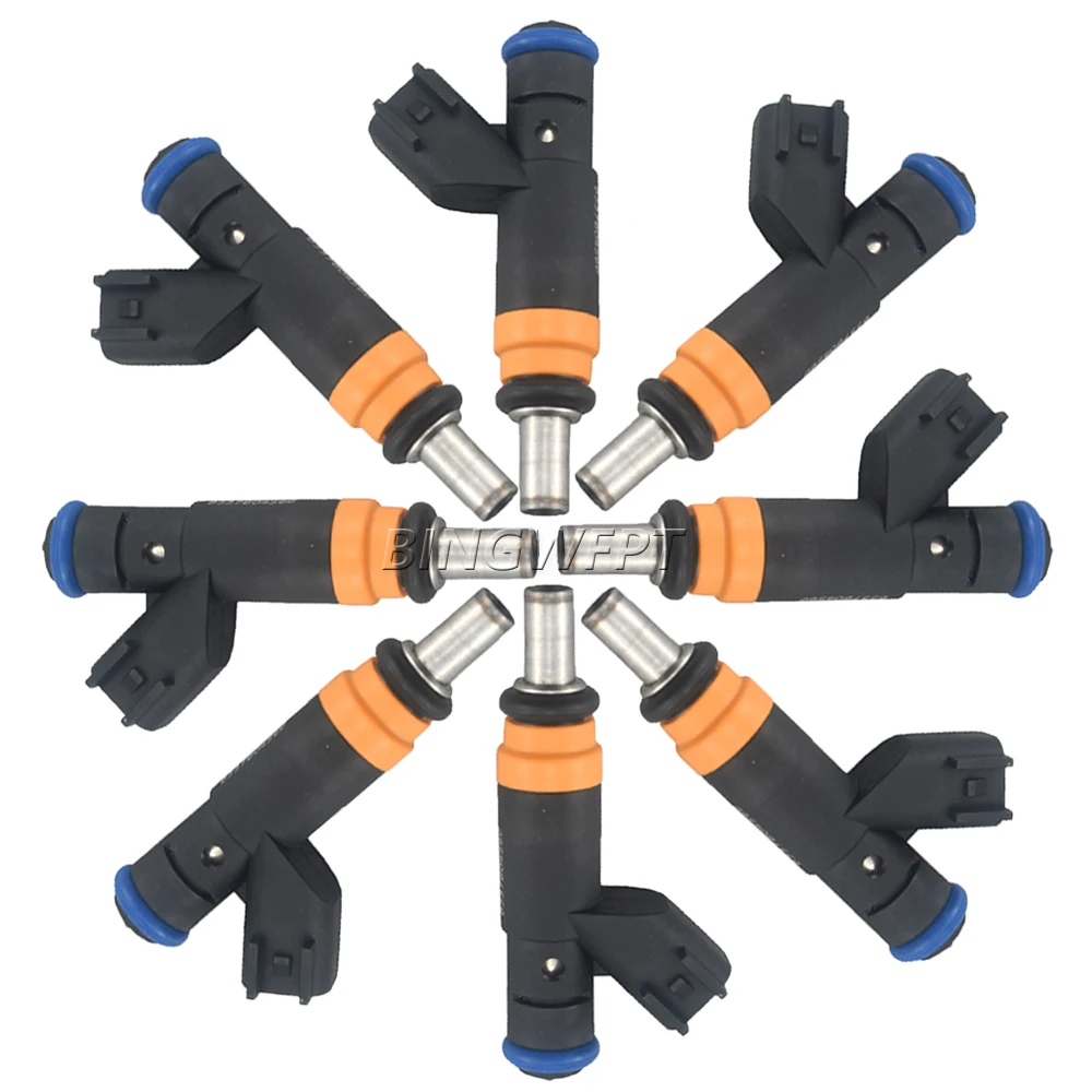 8pcs Fuel Injectors For 05037479AA For Jeep Grand Cherokee For Chrysler ...