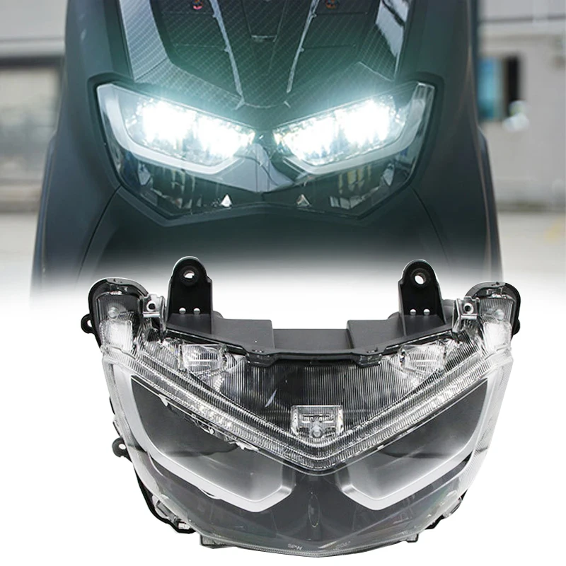 Motorcycle-Accessories-LED-Front-Headlight-Head-Lamp-Light-for-Yamaha ...