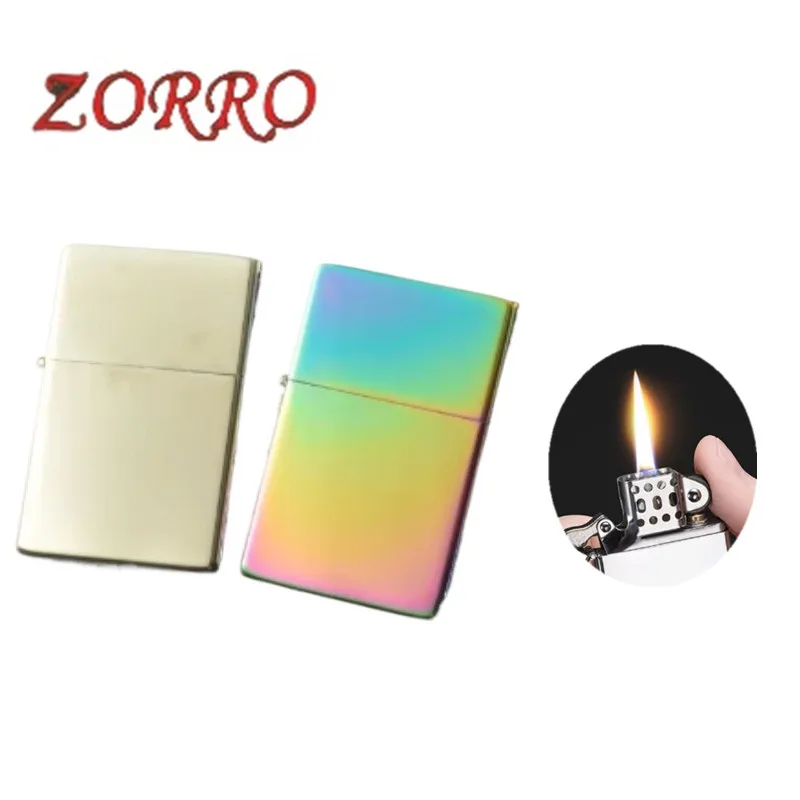 New Zoro Lighter ZC9 Thin Square Head Retro Old Style Grinding Wheel ...