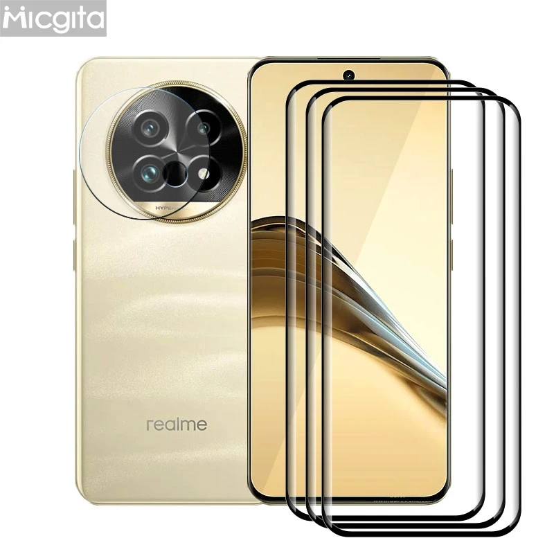 6in1 Tempered Glass For Realme 13 Pro plus 13pro Screen Protector Anti ...