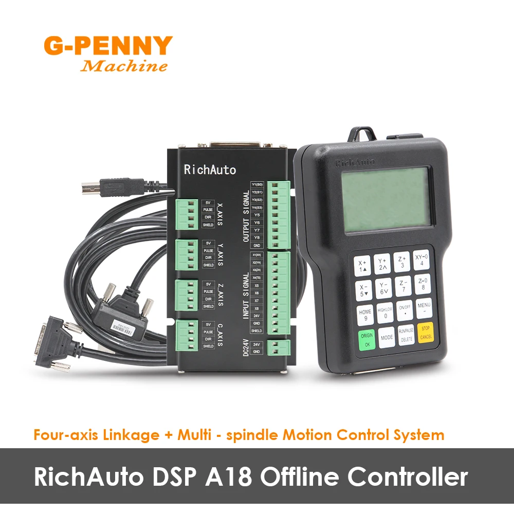 Env-o-gratis-Controlador-DSP-A18-CNC-RichAuto-enrutador-de-canal-inal ...