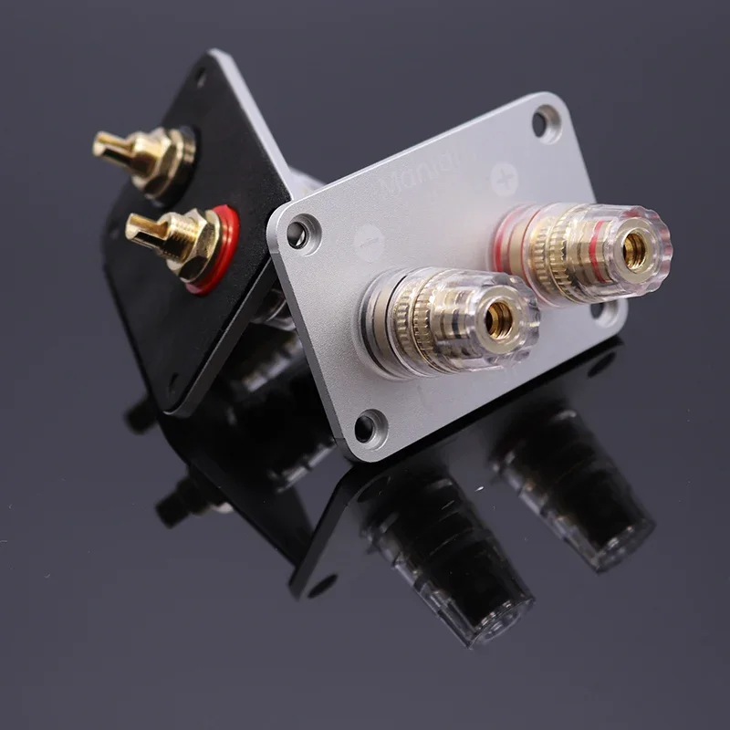 LUSYA-2-Way-Audio-Speaker-Binding-Post-Crystal-Copper-Wiring-Terminal ...