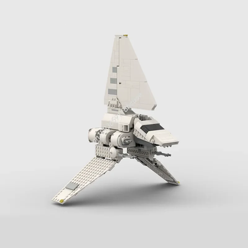 MOC Star Battle Imperial Shuttle Modification Stacking Block Play ...