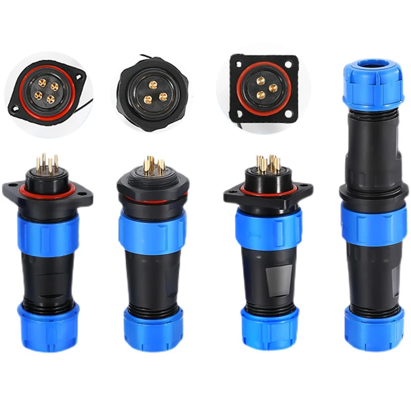 Waterproof-IP68-SP13-SP17-SP21-Aviation-Connector-French-Docking-Mount ...