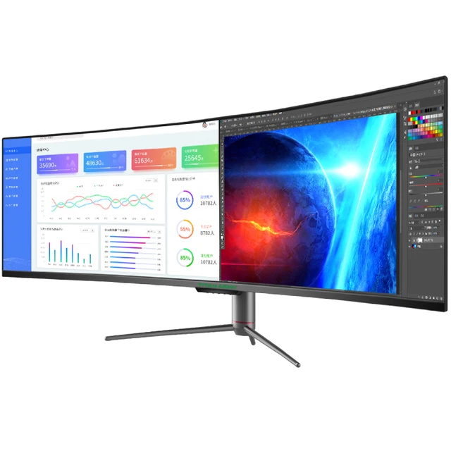 TITAN ARMY49 inch 4k144hz curved HDR 32:9 ultra wide fish screen game ...