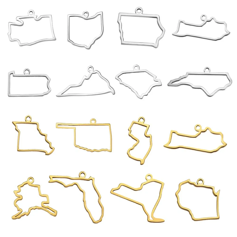 My-Shape-United-States-Florida-Map-Pendent-for-Bracelet-Necklace ...