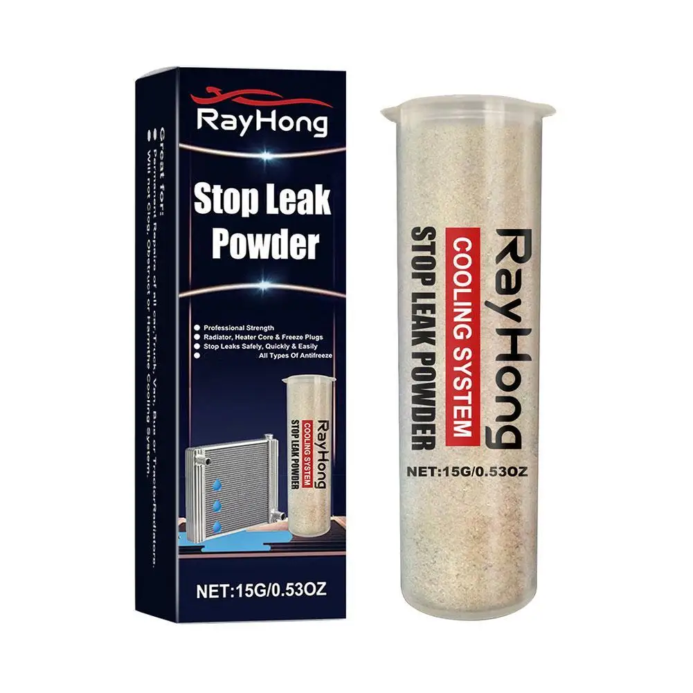 Car Cooling System Sealer Radiator Stop Leak Powder Car Radiator Water ...