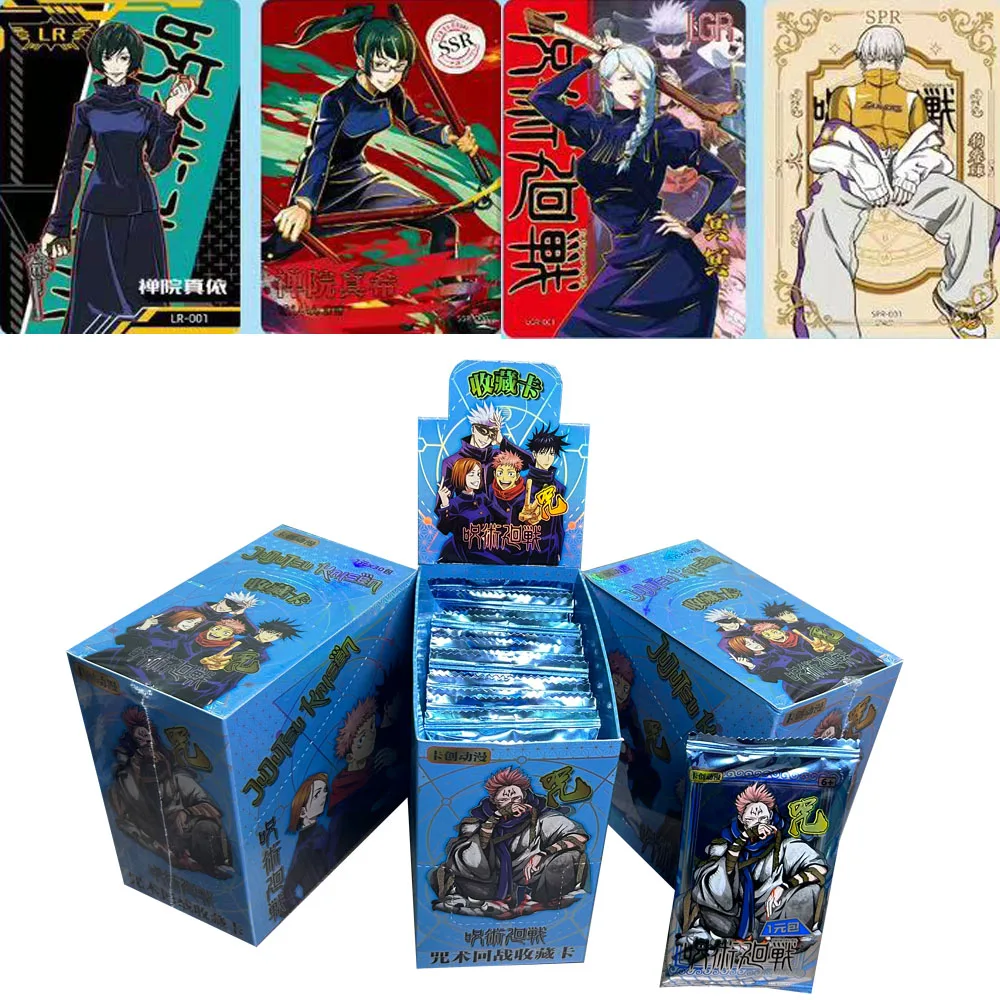 Jujutsu-Kaisen-Collection-Card-Japanese-anime-Box-All-Set-Anime ...