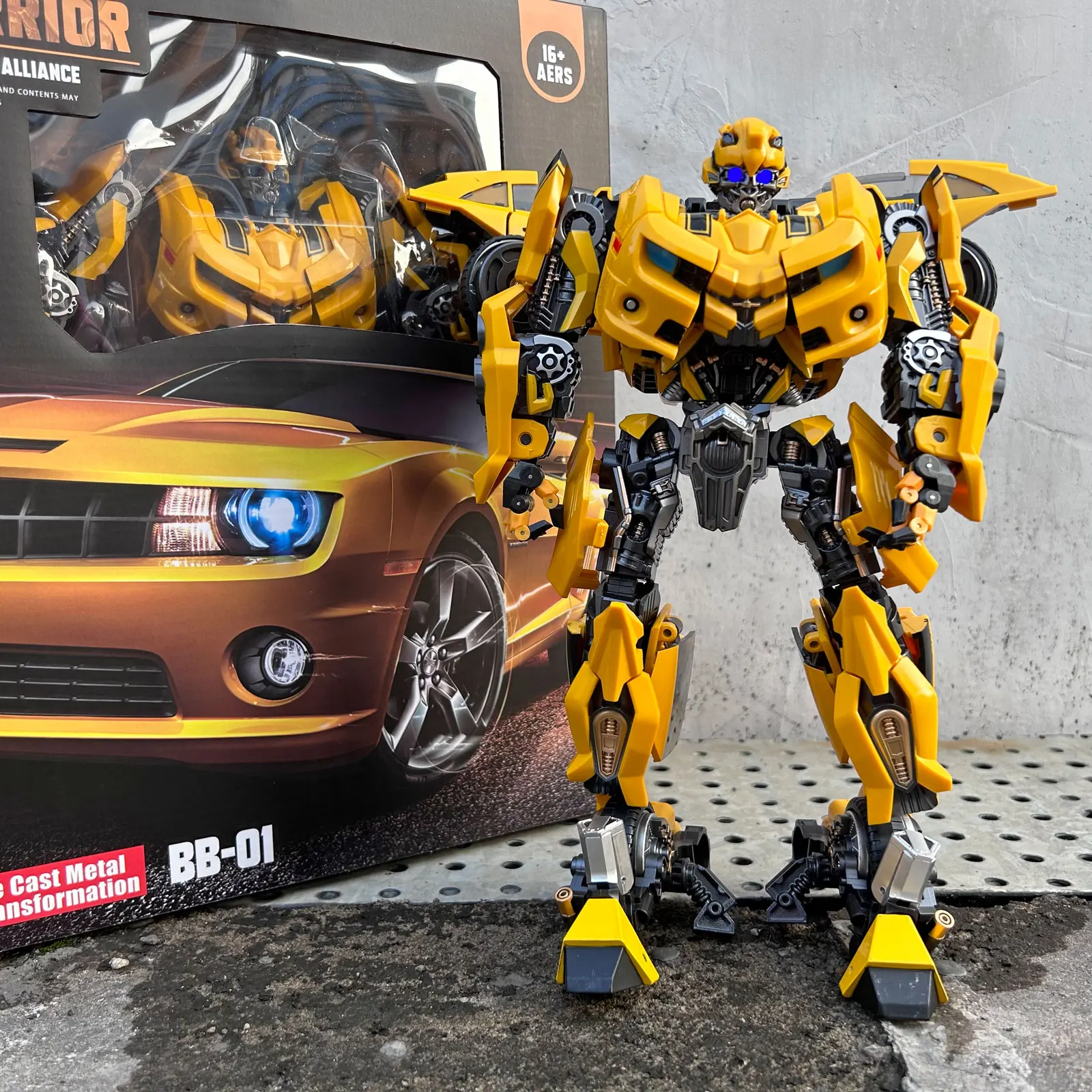 BMB-Black-Mamba-Transformer-MasterPiece-BB01-BB-01-Bee-gran-tama-o-28cm ...