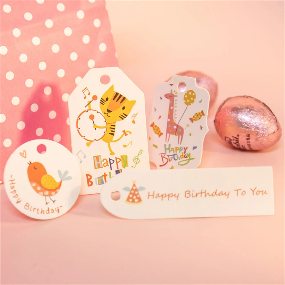 ETIQUETTE CADEAU,48pcs--48-50pcs Pâques Papier Étiquettes Lapin ...