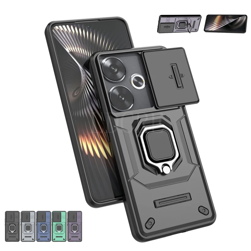 For-Poco-F6-Case-Cover-Poco-F6-F-6-Capas-Shockproof-PC-Bumper-Back ...