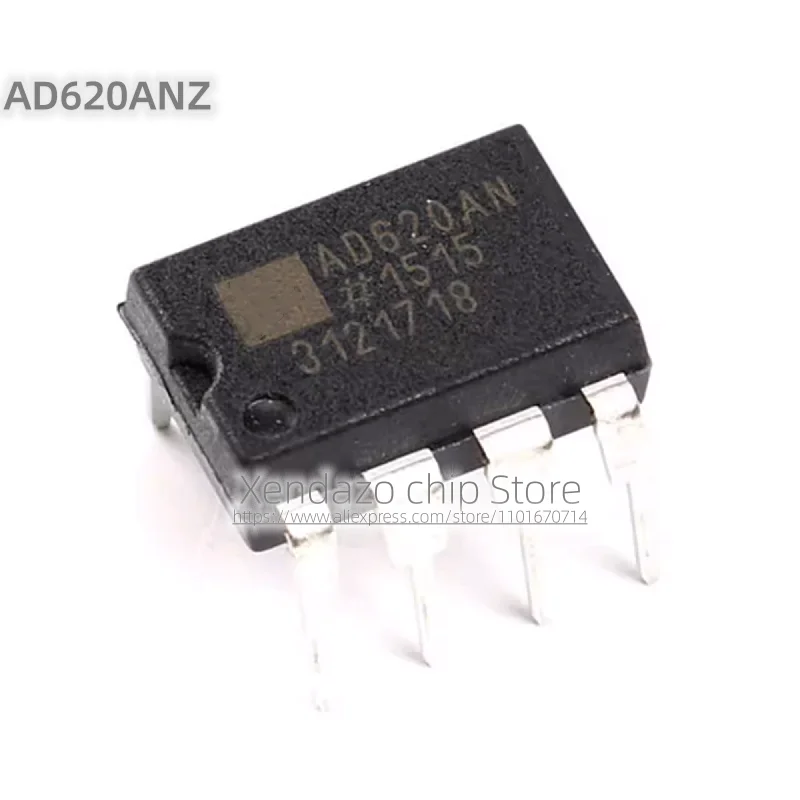 2pcs-lot-AD620ANZ-AD620AN-DIP-8-package-Original-genuine-Low-drift-and-low-power-instrument ...