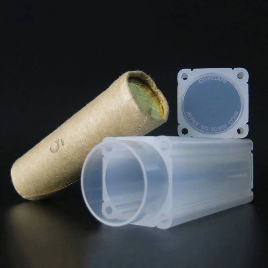 Square-19-30mm-intensify-Plastic-Protective-Tube-Coins-Holder-Storage ...