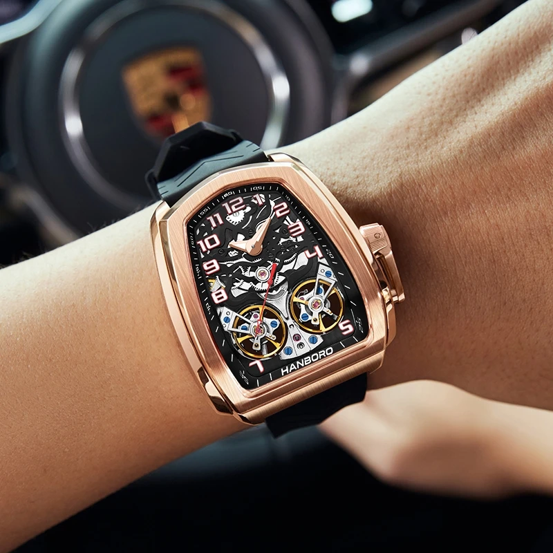 HANBORO-New-Automatic-Watch-Man-Limited-Edition-Square-Luxury-luminous ...