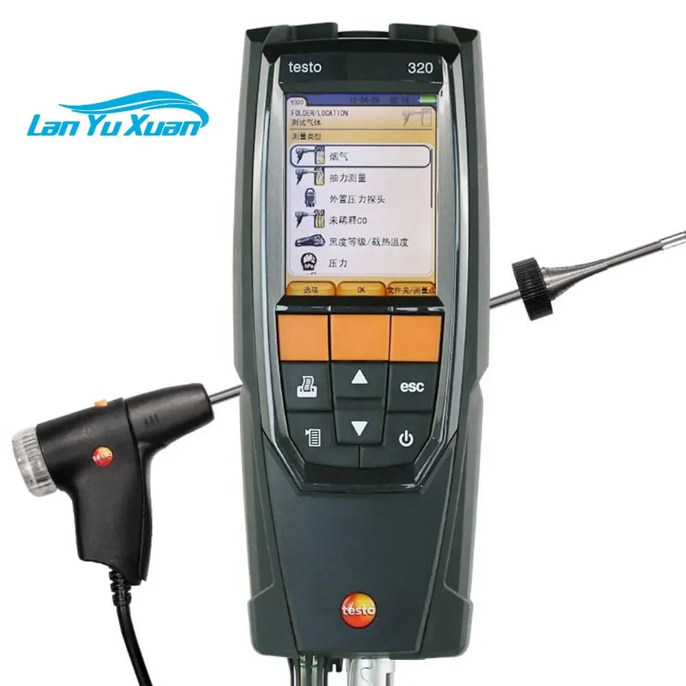 Pedido-Testo-320-Nr-Analizador-de-gases-de-escape-0563-3220-75-para ...