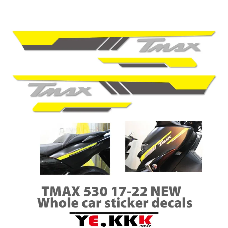 Tmax 530 Dx Sx 2017 2018 2019 2020 2021 2022 New Full Car Decal Sticker ...