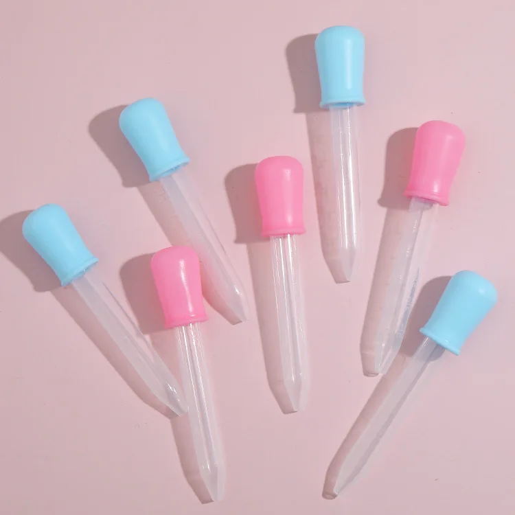 COUVERTS BEBE,Blue--Pipette compte gouttes en Silicone pour bébé, 1-2-3 ...