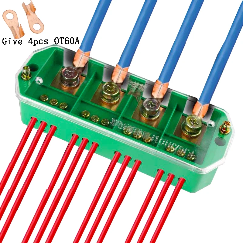 FJ6-JHD-Junction-Box-2-IN-Multiple-OUT-Electric-Meter-Wire-Connector-3 ...