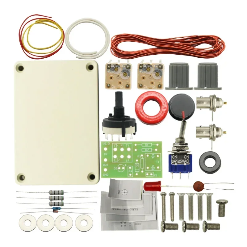 1-30Mhz-LED-VSWR-DIY-Manual-Antenna-Tuner-Kit-For-HAM-RADIO-CW-QRP-Q9 ...