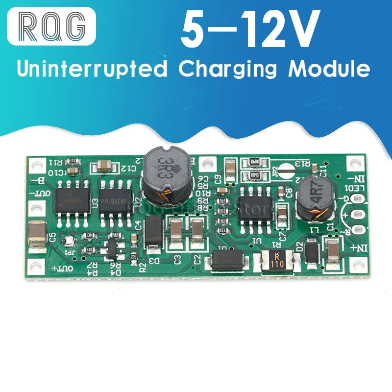 Dc 5v 9v 12v Charging Step Booster Module | 12v Voltage Booster | Ups ...