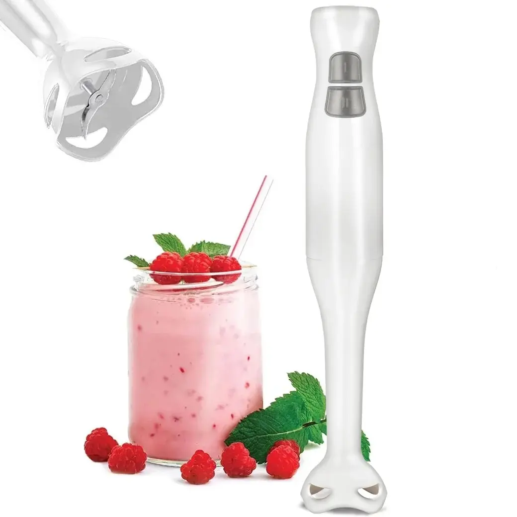 Electric-Immersion-Hand-Blender-Mixer-Ice-Crushing-2-Speed-Control-One ...