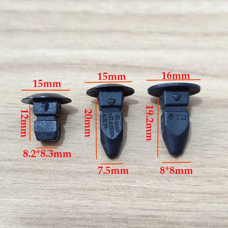 50Pcs-Bumper-Fender-Apron-Screw-Grommet-Nut-Clip-A20925-For-Audi-A4-For ...