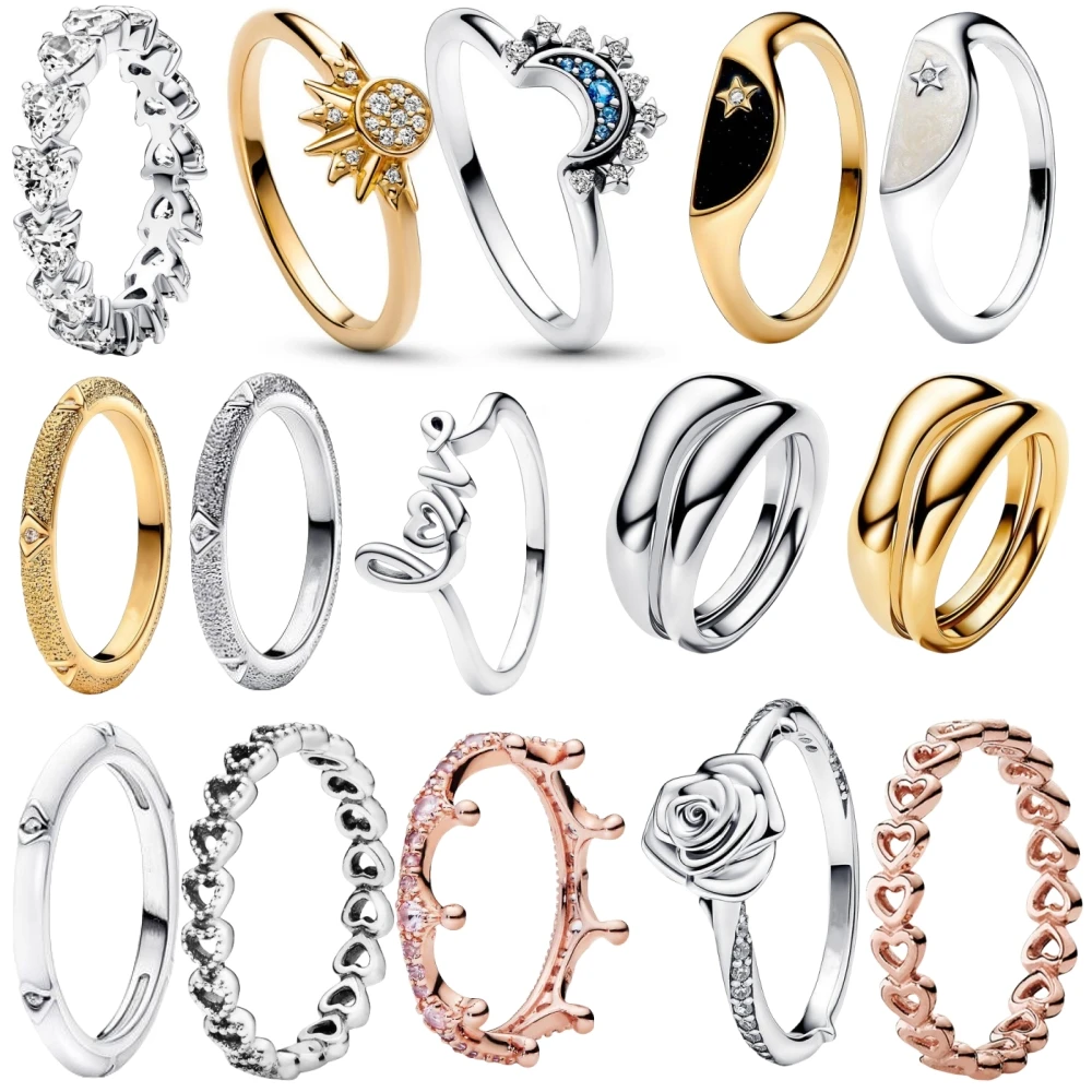 New-Minimalism-ME-Day-Night-Ring-Set-Ladies-Festival-Party-Jewelry ...