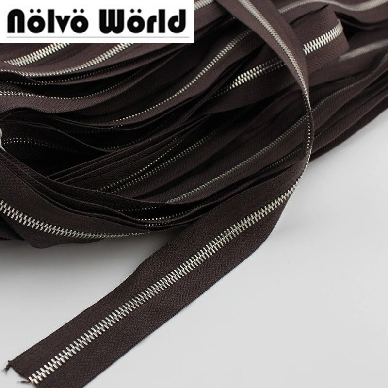 20-yards-5-two-way-MORE-Higher-quality-Polished-copper-teeth-zipper ...