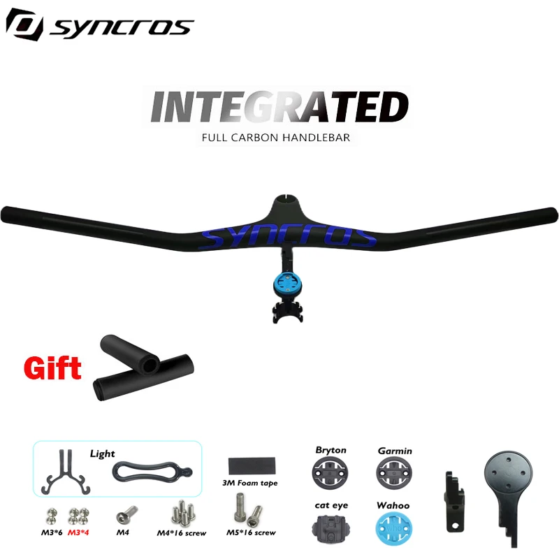 Syncros-Mtb-Cycling-One-shaped-Handlebar-Champion-Bicycle-Semi-Matte ...