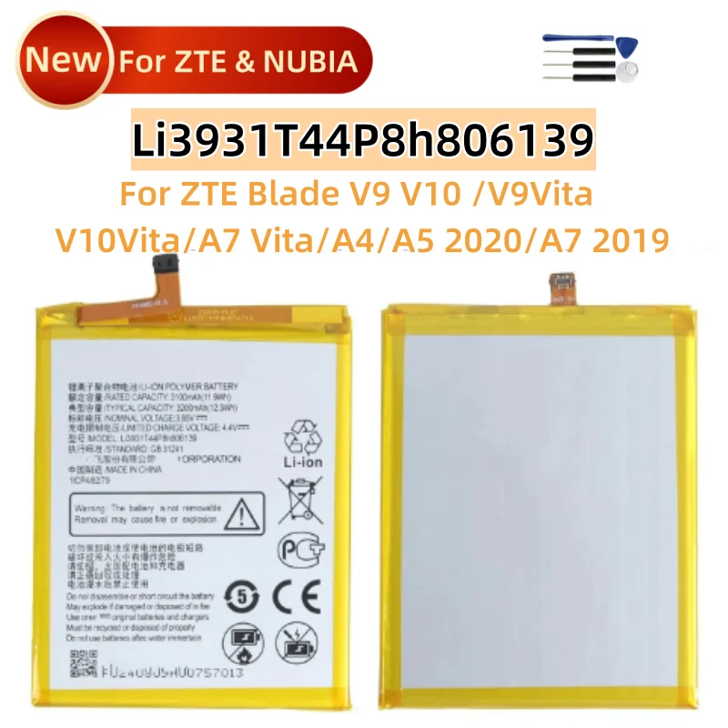 3200mAh-Li3931T44P8h806139-Battery-For-ZTE-Blade-V9-V10-V9Vita-V10Vita ...