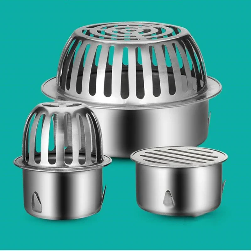 Stainless-Steel-Anti-clogging-Roof-Floor-Drain-Roof-Gutter-Sewer-Drain ...