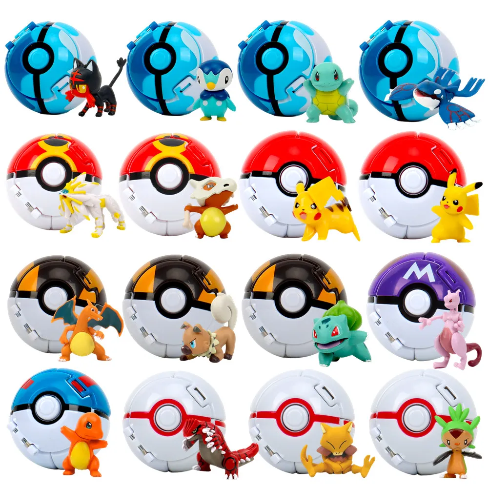 21-Stijlen-Pokemon-Elf-Bal-Anime-Figuur-Pikachu-Charizard-Pocket ...