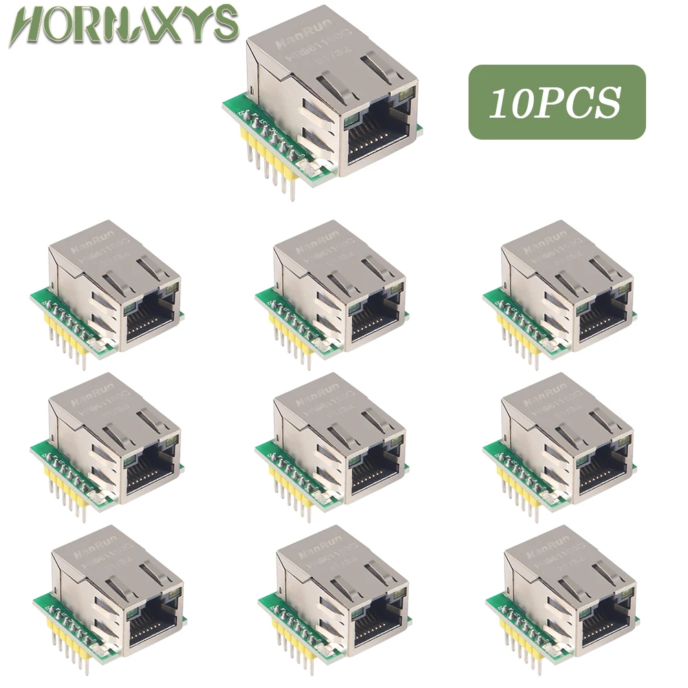 USR-ES1-W5500-Ethernet-Network-Module-Hardware-SPI-to-LAN-Ethernet-TCP-IP-51-STM32 ...