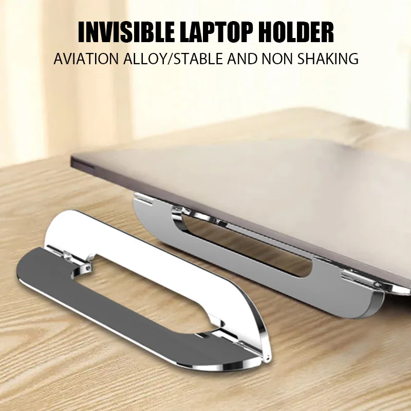 Zinc-Alloy-Foldable-Laptop-Stand-Non-slip-Base-Bracket-Support-For ...