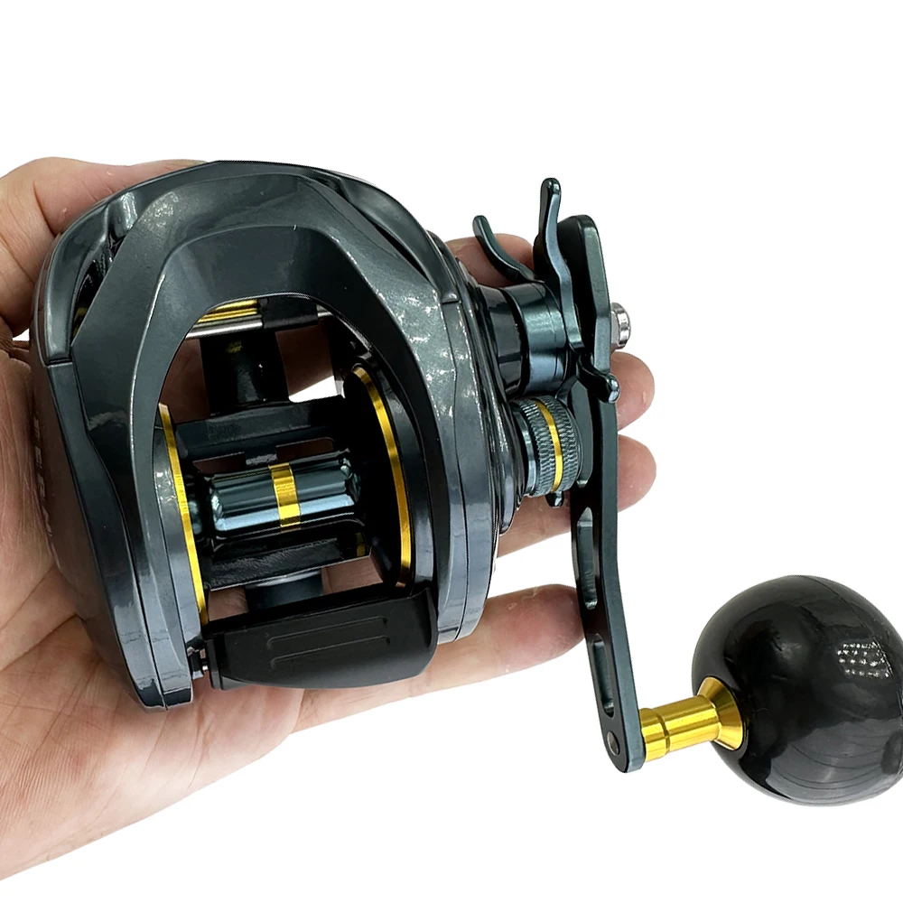Big-Game-Baitcasting-Reels-33Lb-Drag-Low-Profile-Baitcaster-Fishing ...